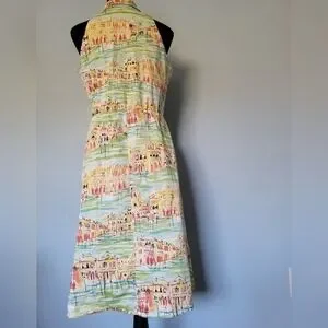 Clues Collections | Dresses | Vntg Clues Collections City View Print ...
